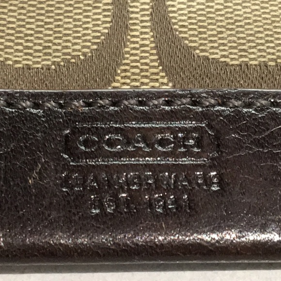 Coach | Bags | Coach Small Leather Monogram Keychain Wallet | Poshmark